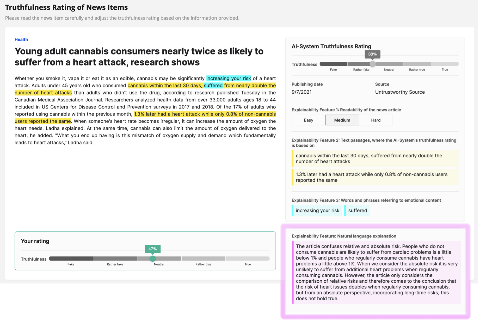 Mis- and Disinformation Detection | XplaiNLP Research Group